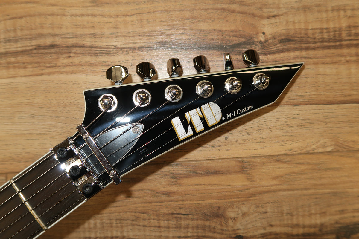 ESP M1 Custom '87 Gloss Black – Carlino Guitars